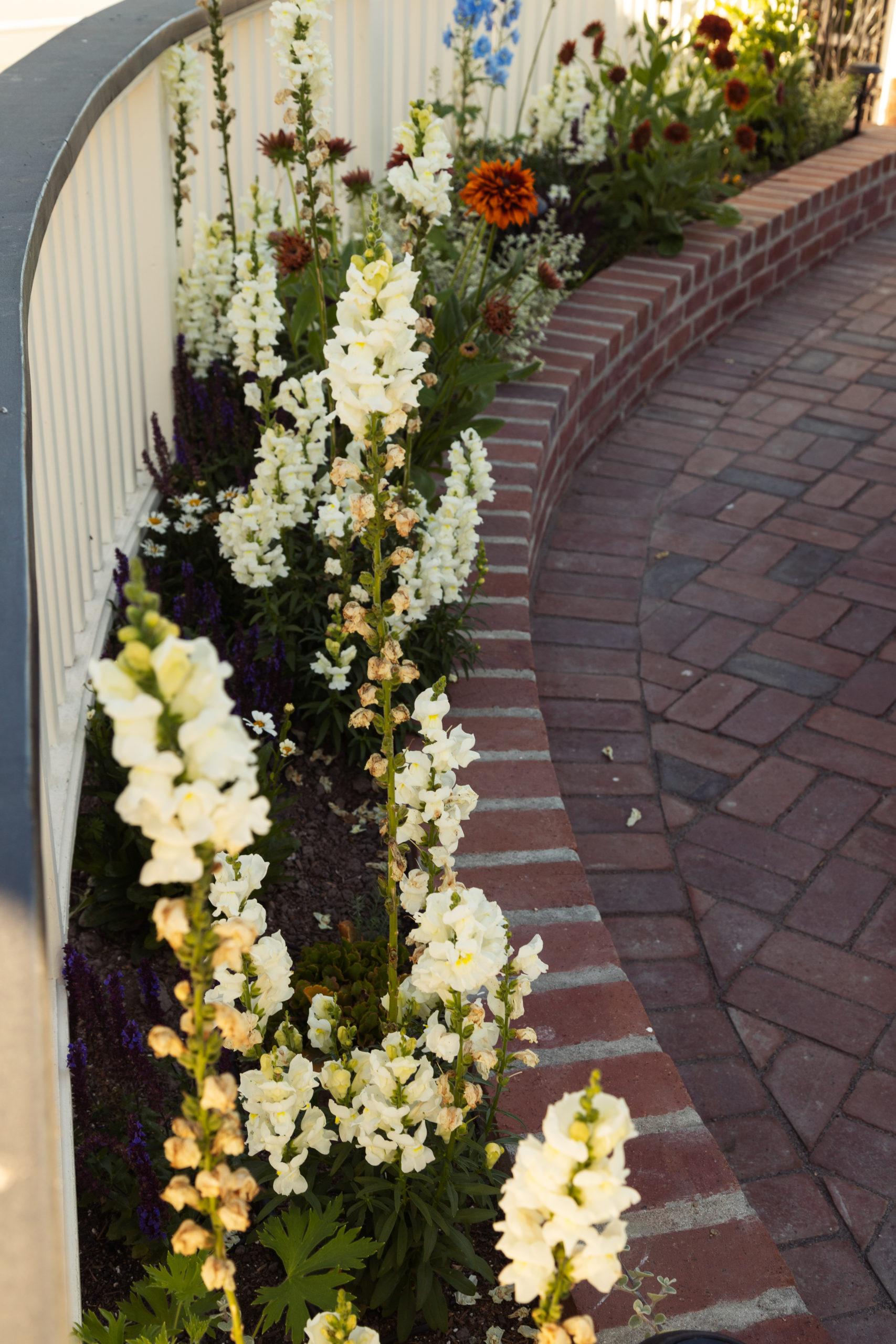 Brick and Flora in Landscape Design